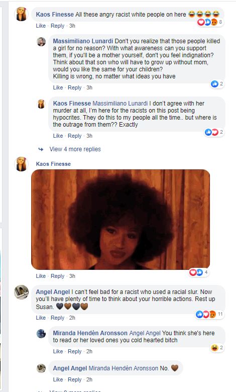 'The Rest Of You Are Next': BLM Mob Raids Facebook Page of Mom Killed ...